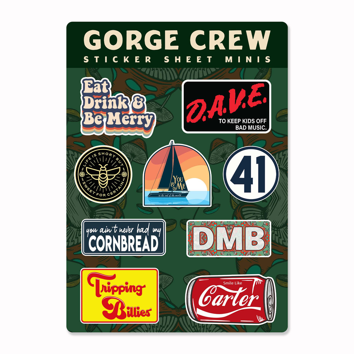 Sticker Sheet Minis – Gorge Crew