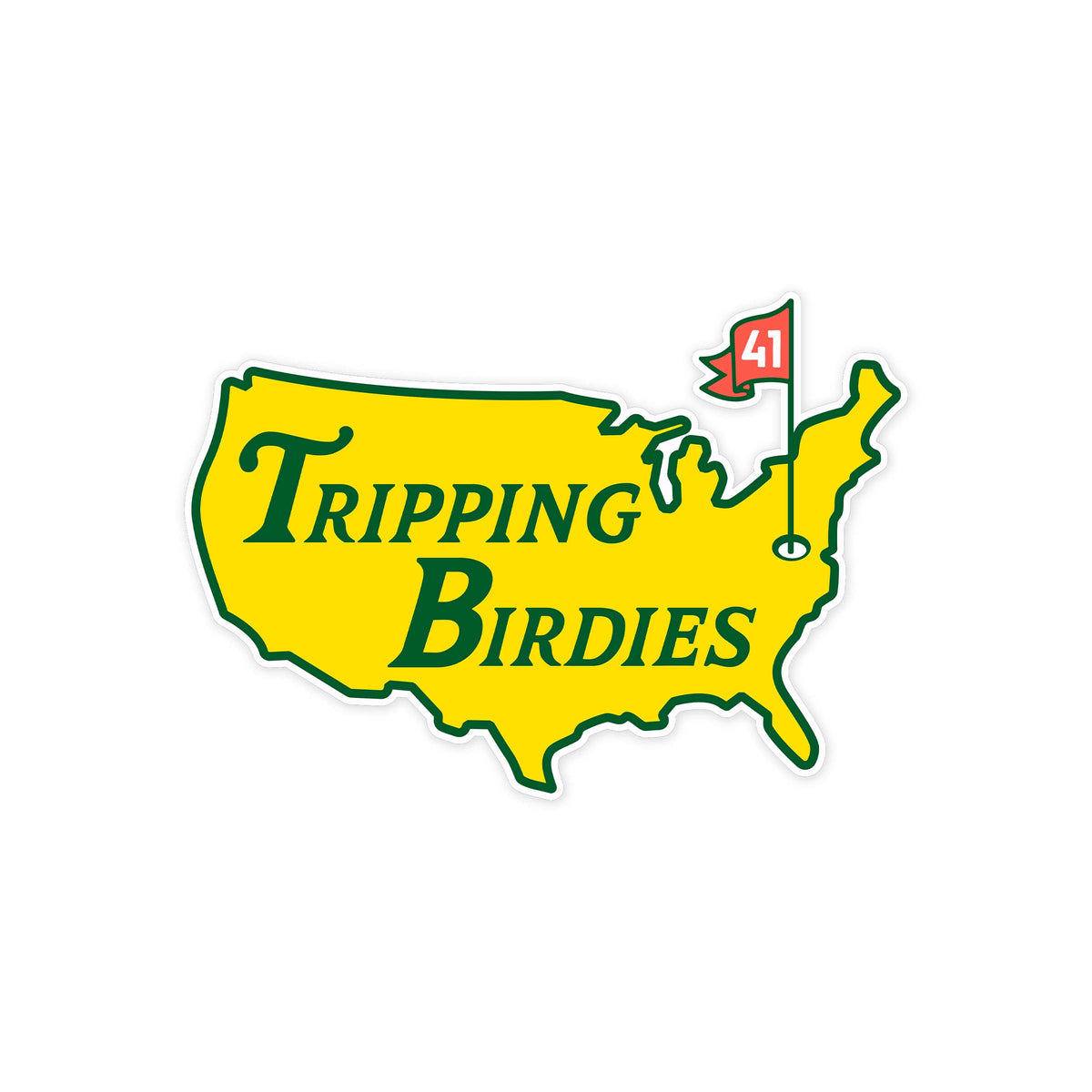 Tripping Birdies - Sticker – Gorge Crew