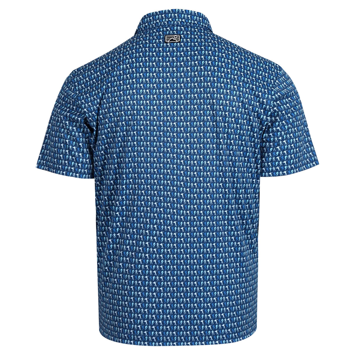 Dancing Dave - Performance Polo in Blue – Gorge Crew