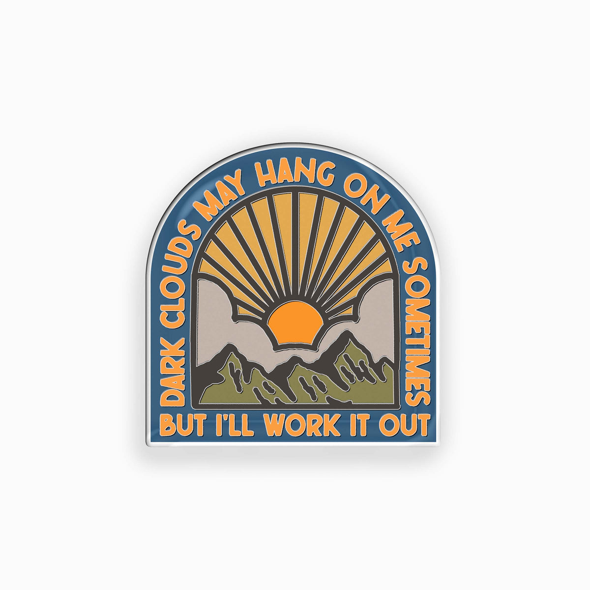 Dark Clouds - Pin – Gorge Crew