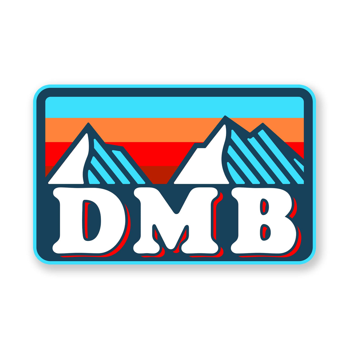 DMB Mountain - Sticker – Gorge Crew