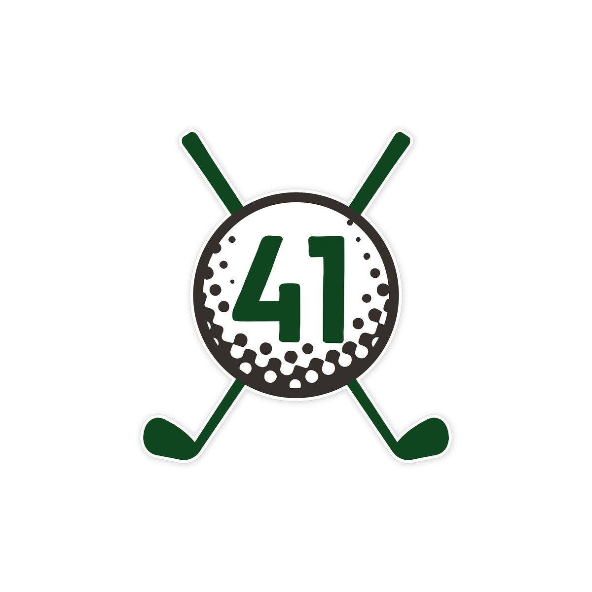 Fore Tee One - Sticker – Gorge Crew