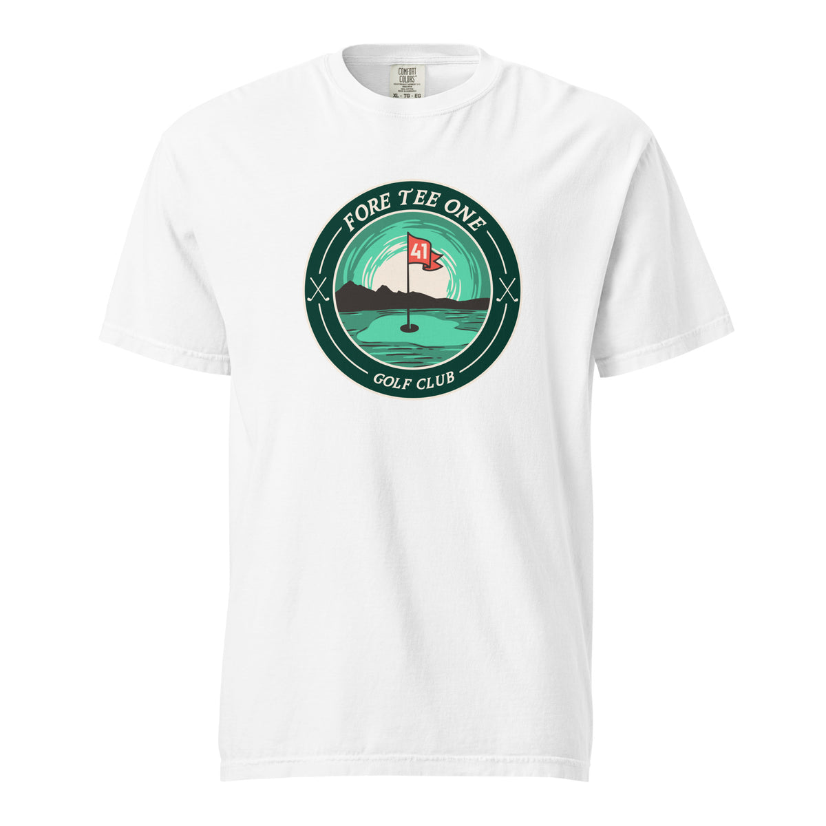 Fore Tee One Golf Club - Comfort Colors Tee – Gorge Crew