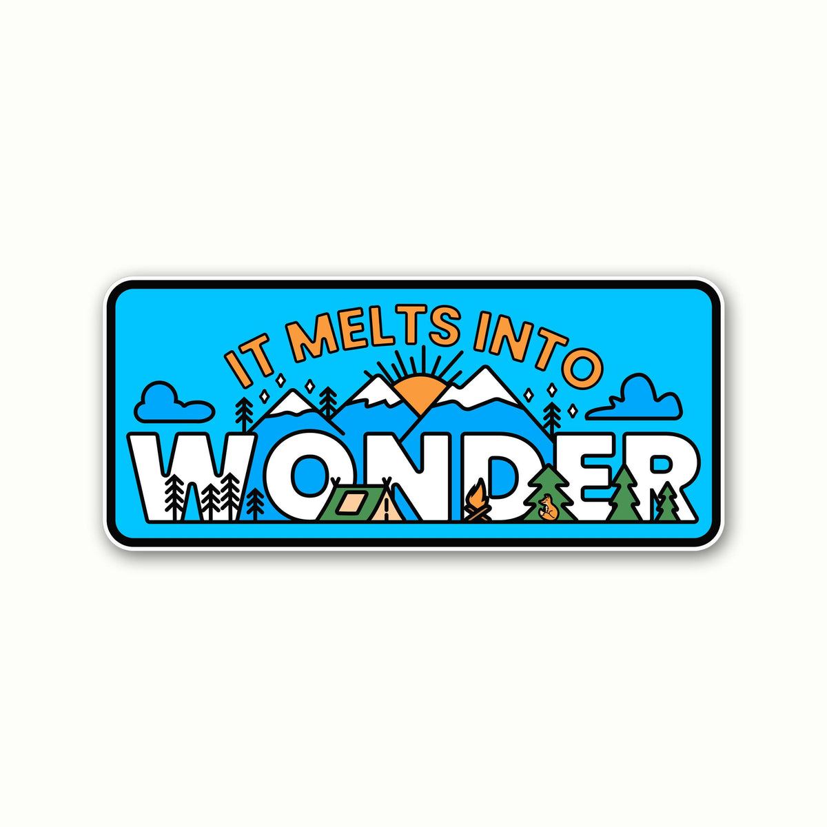 Wonder - Sticker – Gorge Crew