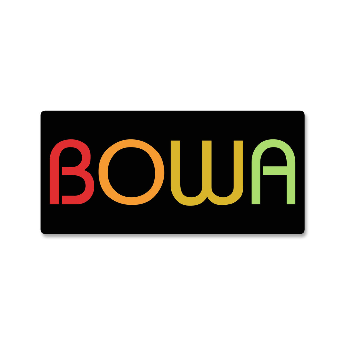 BOWA Sticker – Gorge Crew