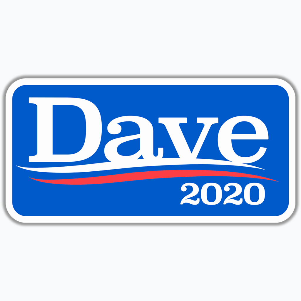 Dave 2020 - Sticker – Gorge Crew